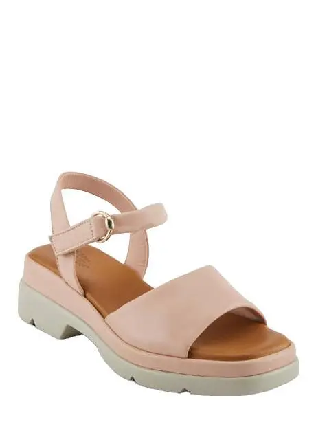 SPRING STEP SHOES Huntington Platform Sandals - Blush