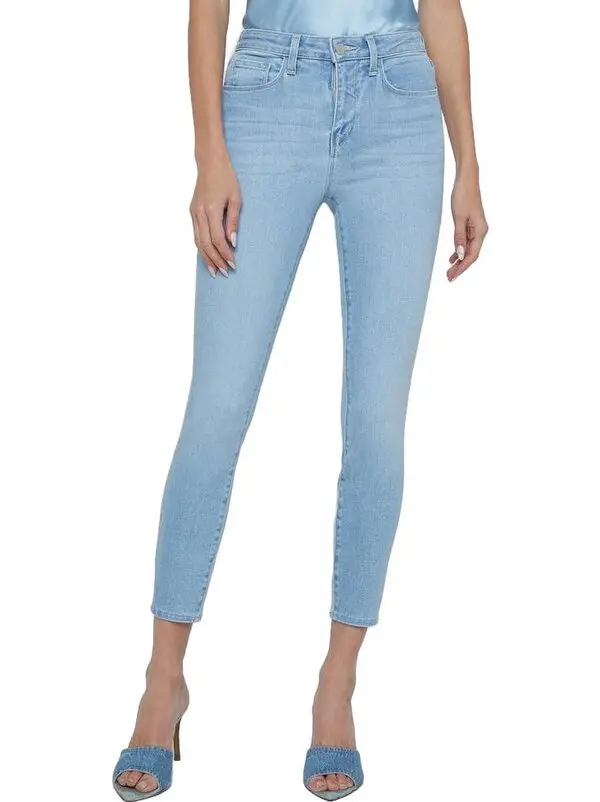 L'Agence Margot High-waist Crop Skinny Jeans - Cruz