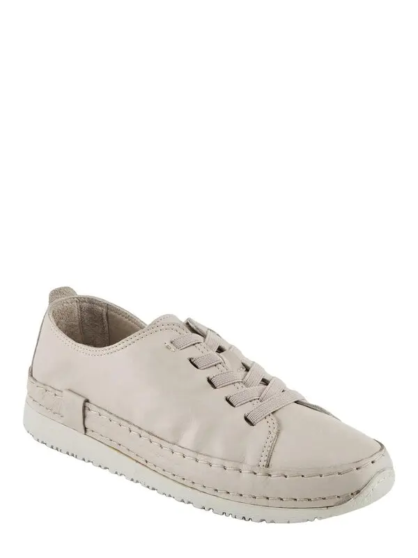 SPRING STEP SHOES Abeck Leather Sneakers - Stone