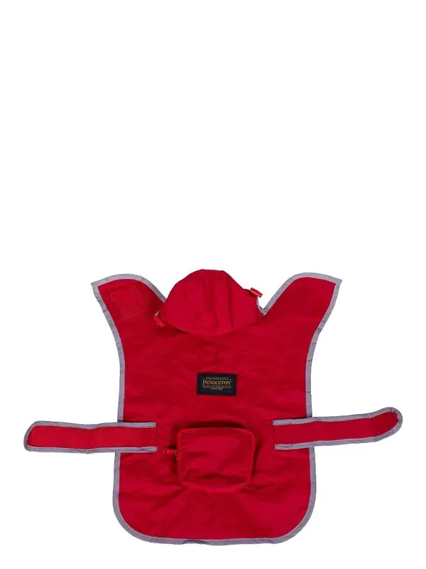 Pendleton Dog Rain Coat - Red