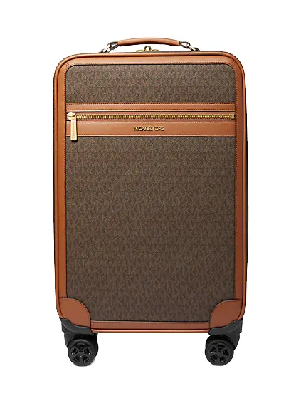 Michael Kors Signature Logo-print Suitcase - Brown