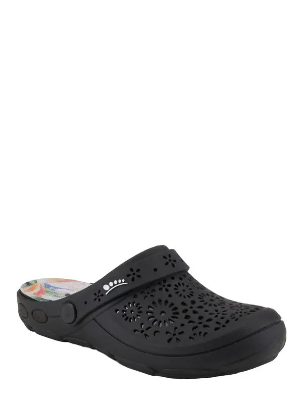 SPRING STEP SHOES Contigo Clog - Black