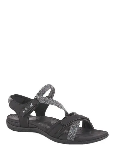 SPRING STEP SHOES Strappy Sport Sandal - Black