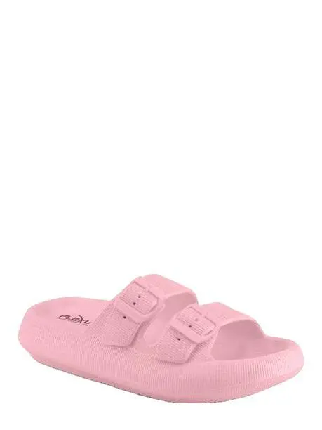 SPRING STEP SHOES Bubbles Waterproof Slide Sandal - Light Pink