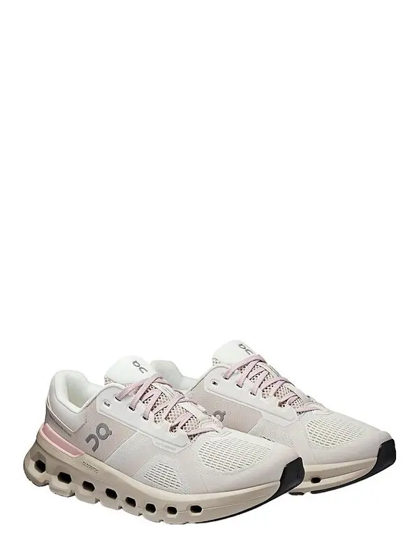 On Cloudrunner 2 Running Sneakers - Silver/mauve