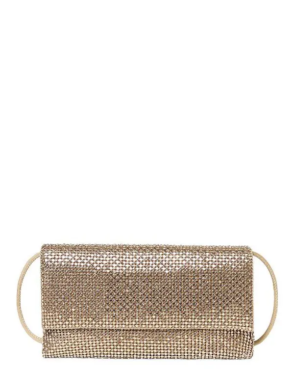 LOEFFLER RANDALL Charlee Clutch - Gold Crystal/gold