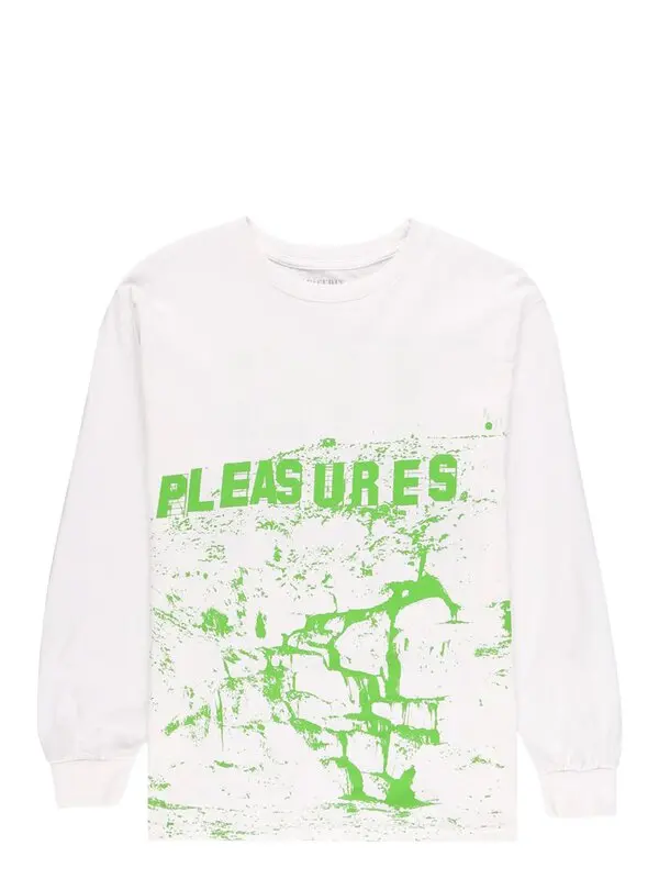 PLEASURES Thc Long-sleeve T-shirt - White