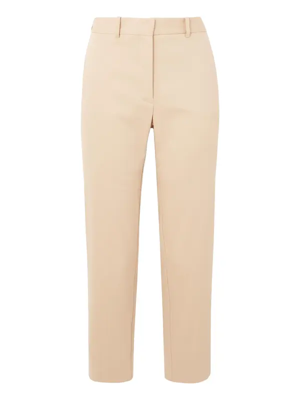 JOSEPH Bing Court Slim-leg Pants - Neutrals