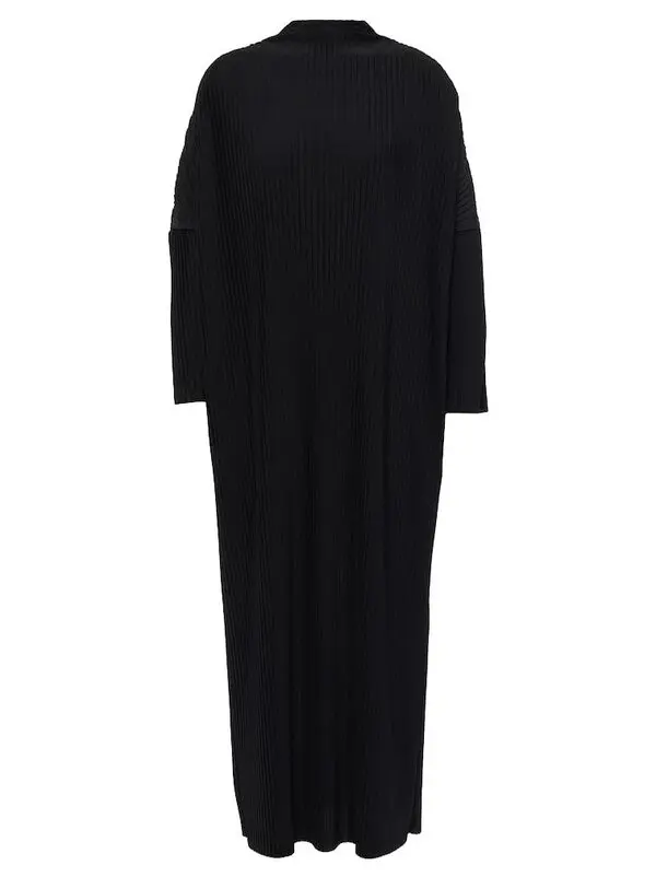 Max Mara Faraone Jersey Midi Dress - Black