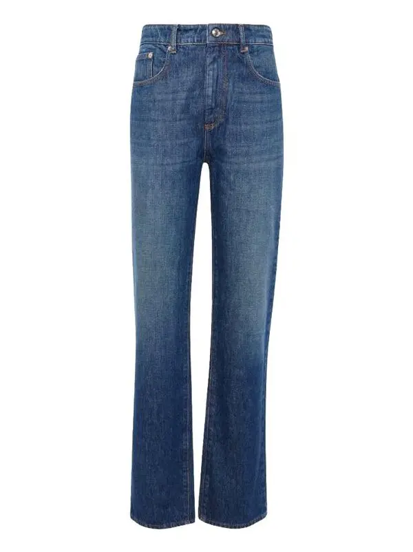 Sportmax Low-rise Straight Jeans - Blue