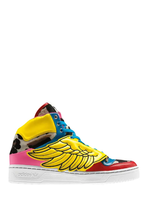 Adidas Jeremy Scott X 2ne1 High-top Sneakers - White