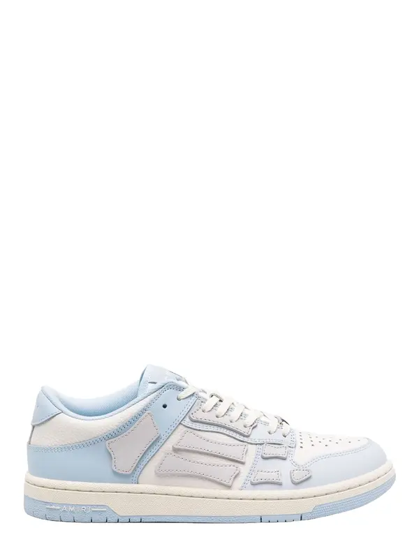 Amiri Skel Leather Sneakers - White
