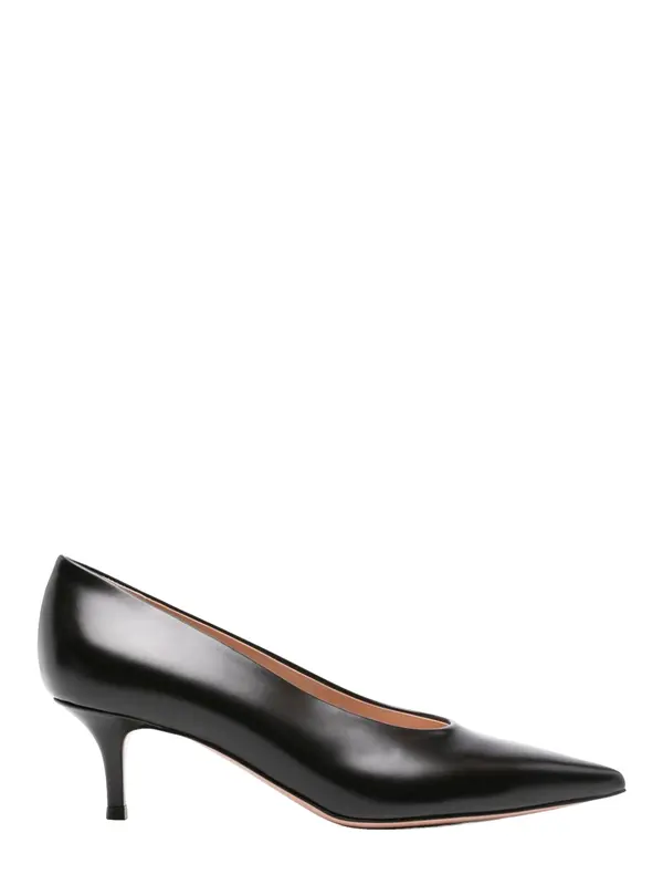 GIANVITO ROSSI 55mm Robbie Leather Pumps - Black