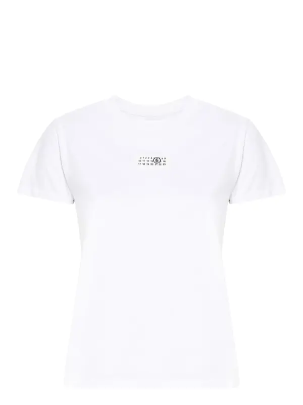 MAISON MARGIELA Numbers-motif T-shirt - White