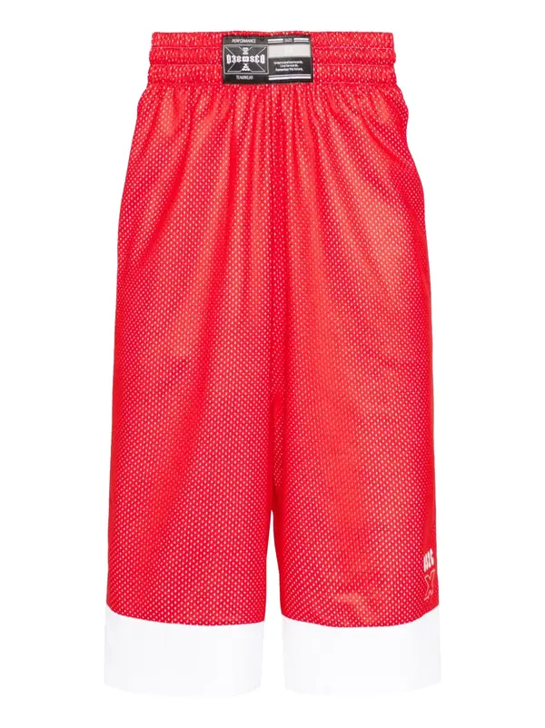 032C Lax Layered Shorts - Red