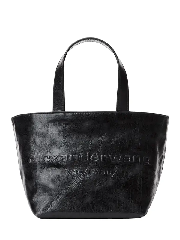 Alexander Wang Small Punch Leather Tote - Black