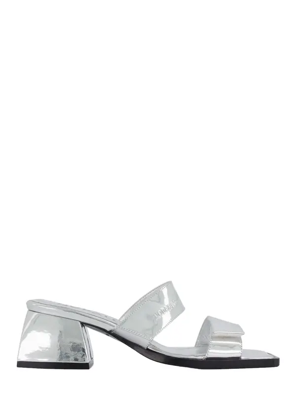 NODALETO 90mm Bulla Sandals - Silver
