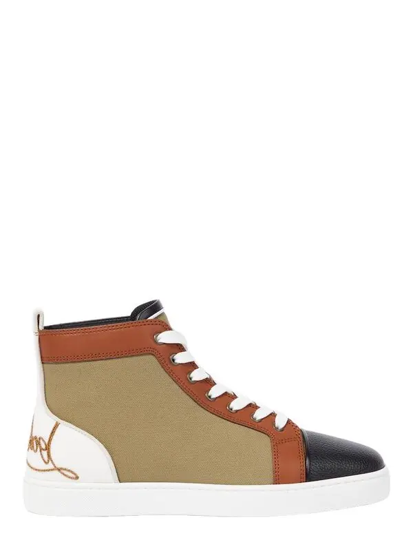 CHRISTIAN LOUBOUTIN Fun Louis High-top Sneakers - Multicoloured