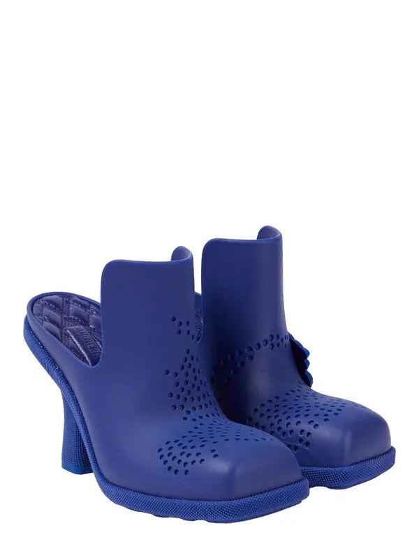 Burberry Ekd Mules - Blue