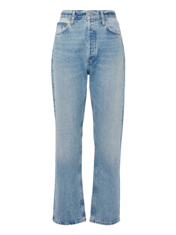 AGOLDE 90's Pinch Waist Straight Jeans - Blue