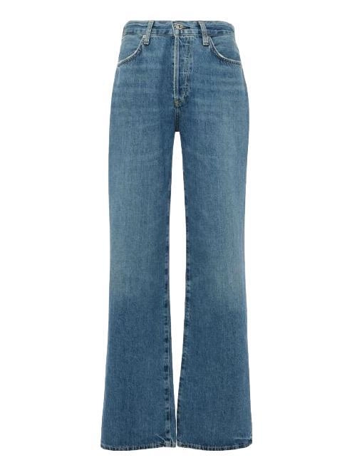 Citizens Of Humanity Annina Mid-rise Wide-leg Jeans - Blue