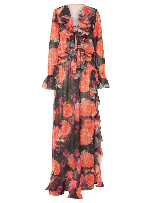 BANANHOT Bellen Floral Maxi Dress - Multicoloured