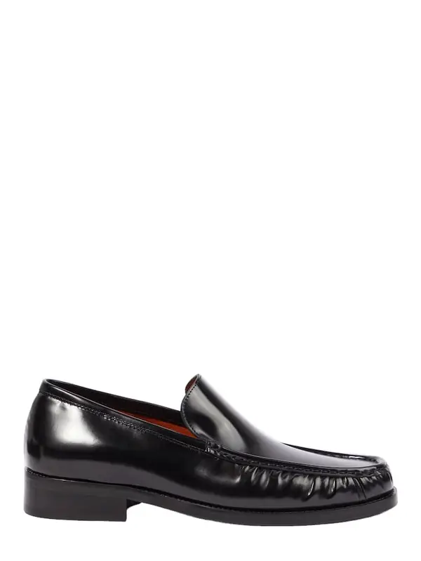 Acne Studios Leather Loafers - Black
