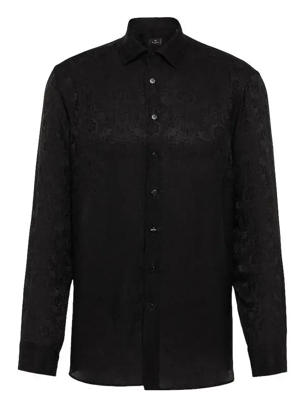 Etro Floral Paisley Shirt - Black