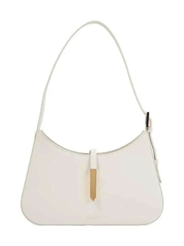 DEMELLIER Tokyo Leather Shoulder Bag - White
