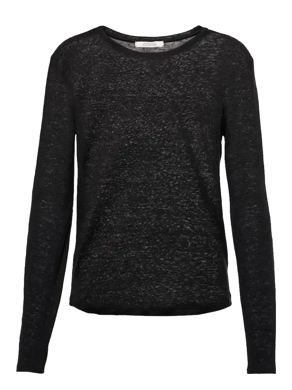 Dorothee Schumacher Natural Ease Hemp Top - Black