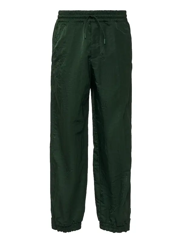 Burberry Technical Wide-leg Pants - Green