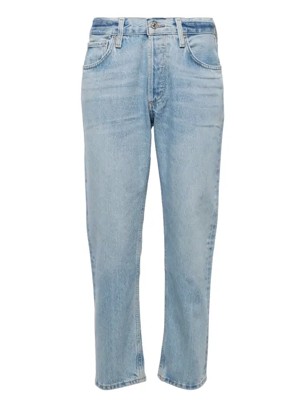 Citizens Of Humanity Isla Low-rise Straight Jeans - Blue