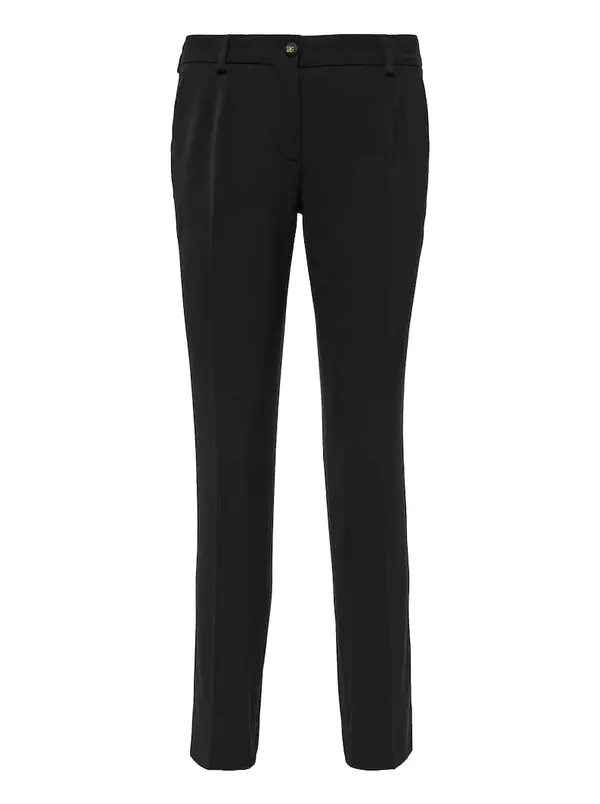 Dolce & Gabbana Low-rise Slim Pants - Black