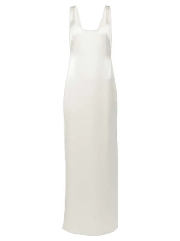 Galvan Paraiso Tasseled Gown - White