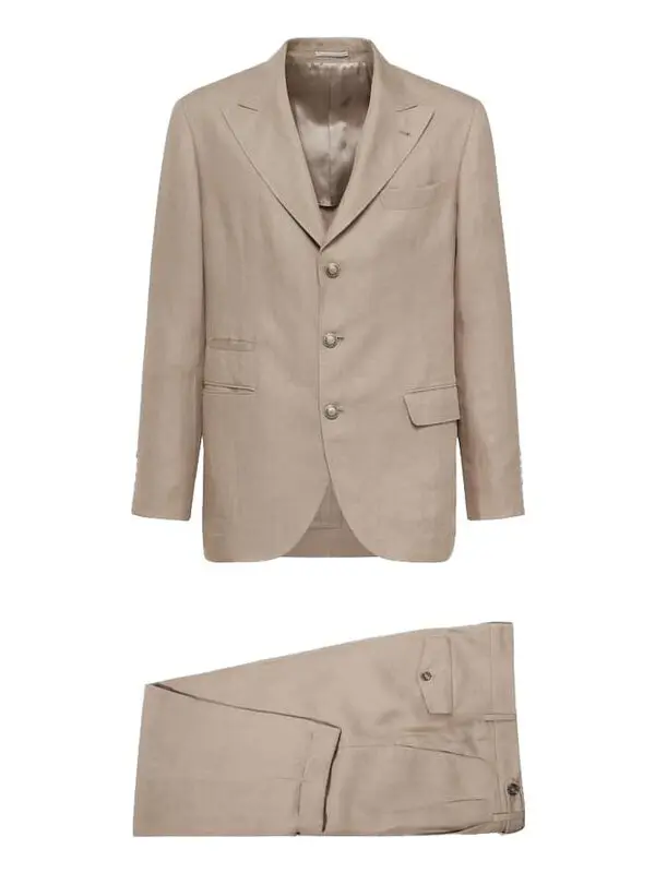 Brunello Cucinelli Linen Suit - Beige