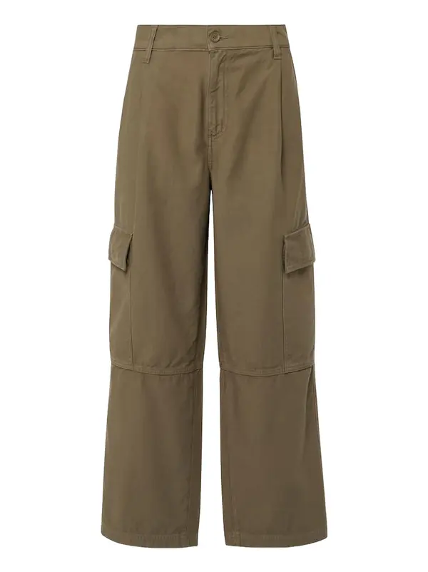 AGOLDE Jericho Cropped Cargo Pants - Green