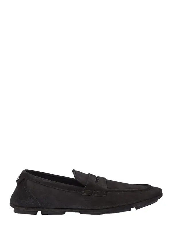 Dolce & Gabbana Suede Loafers - Black