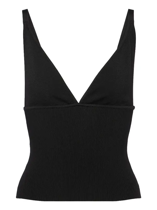 Dolce & Gabbana Knit Tank Top - Black