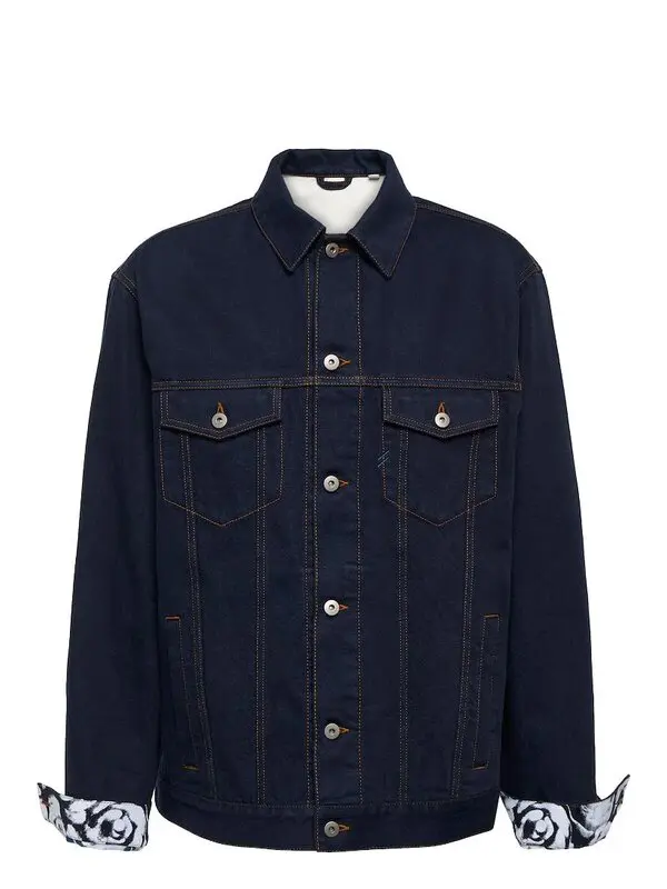 Burberry Denim Trucker Jacket - Blue