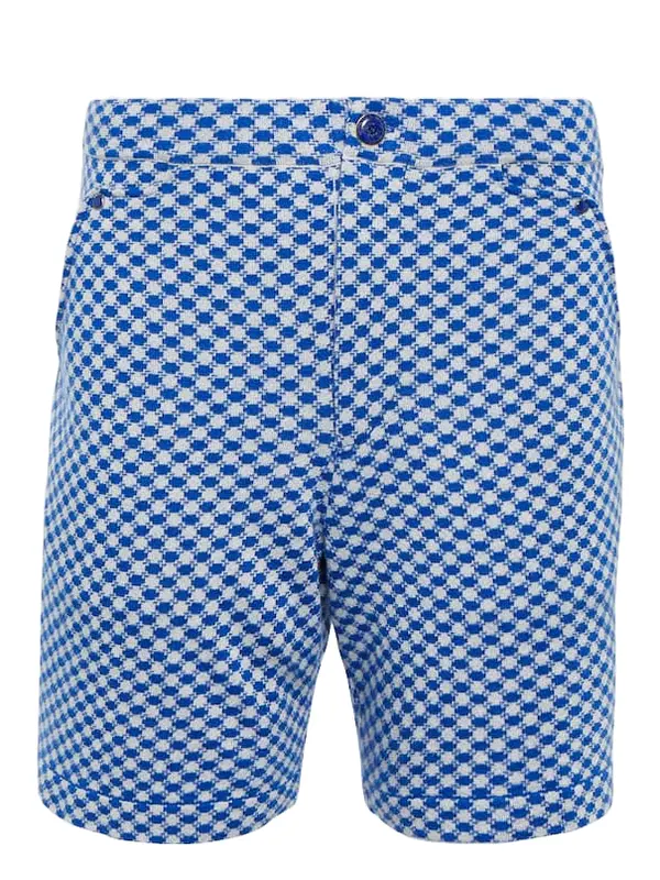 GOD'S TRUE CASHMERE Bermuda Shorts - Blue