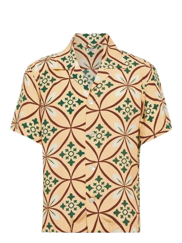 BODE Greer Printed Bowling Shirt - Multicoloured