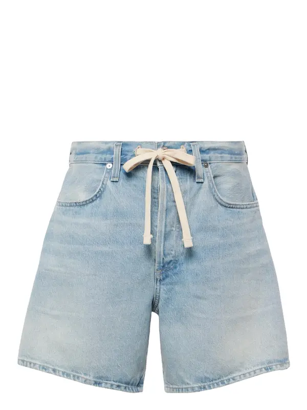 Citizens Of Humanity Brynn High-rise Denim Shorts - Blue