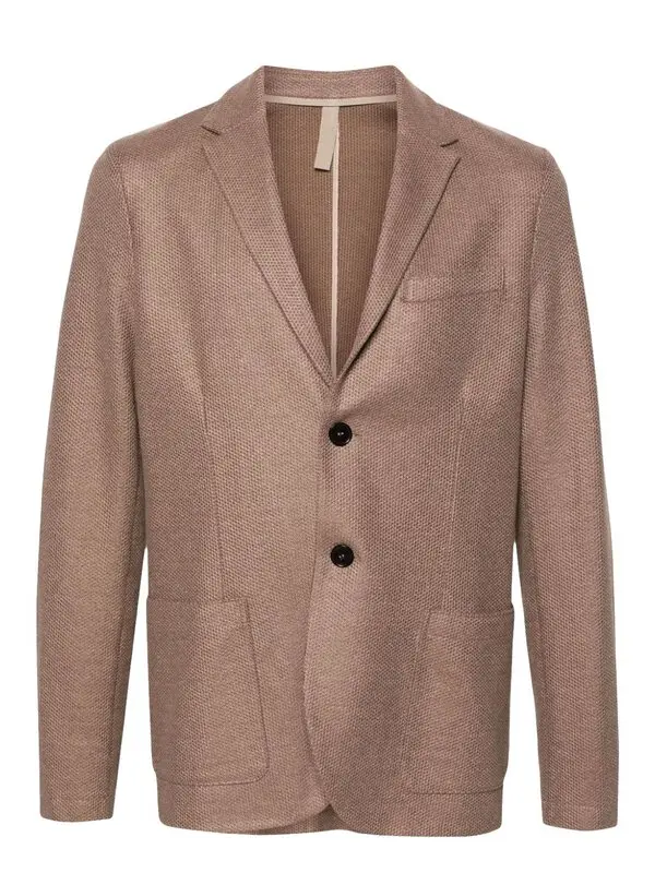 Harris Wharf London Notched-lapels Single-breasted Blazer - Neutrals