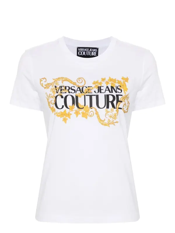 Versace Logo-print T-shirt - White