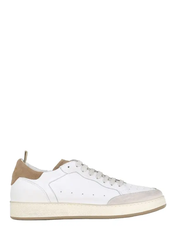 Officine Creative Lux 001 Leather Sneakers - White