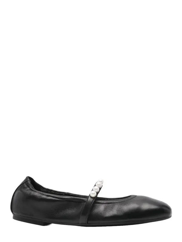 STUART WEITZMAN Goldie Ballerina Shoes - Black
