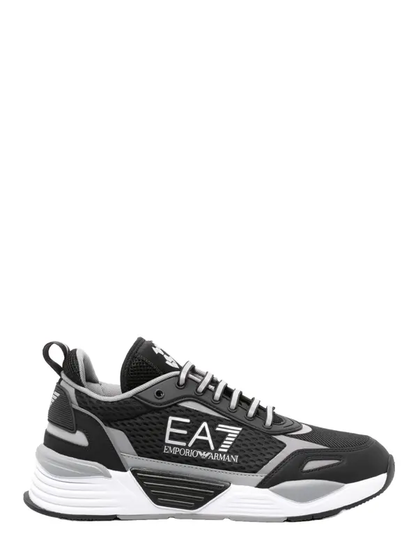 Emporio Armani Ace Runner Chunky Sneakers - Black