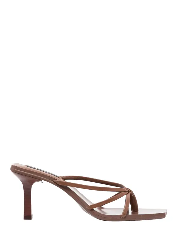 Senso Maria 70mm Leather Sandals - Brown