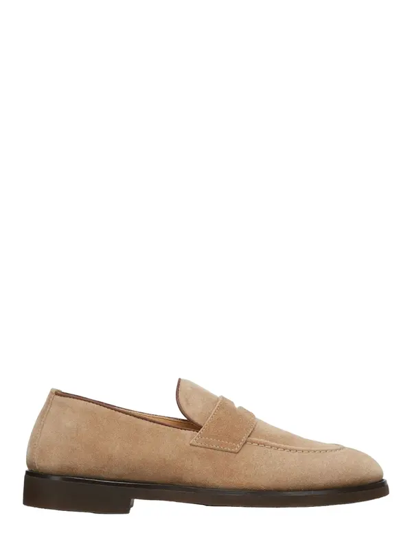 Brunello Cucinelli Penny-slot Loafers - Neutrals