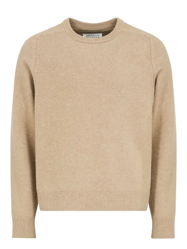 MAISON MARGIELA Crew-neck Wool Sweater - Grey